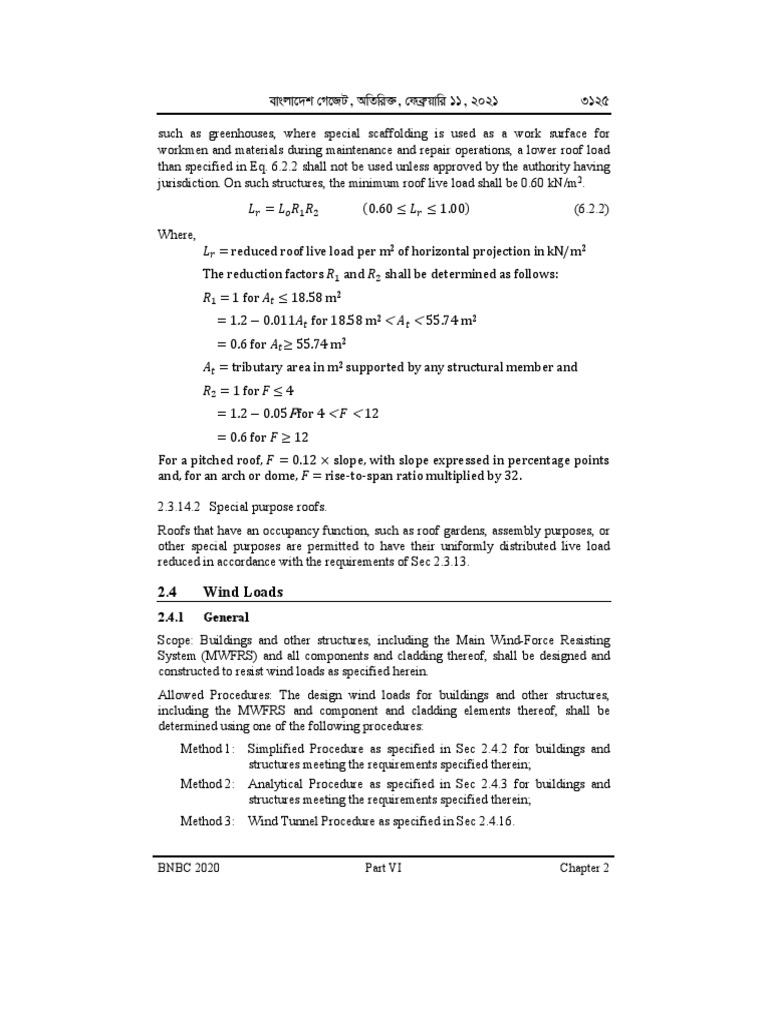 Wind Load Clauses, Formulas and Equations - Part-1 | PDF | Wind Speed | Wound