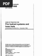 Is.3844.1989 Internal Fire Hydrants | PDF