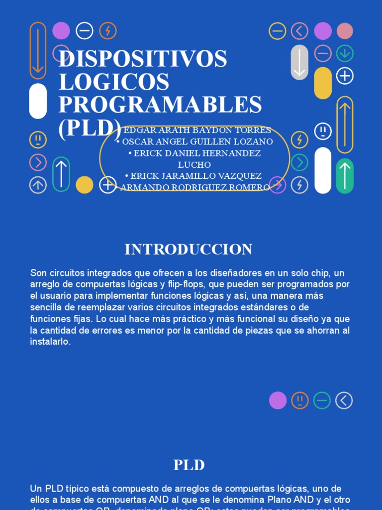 Presentacion PLD | PDF | Memoria de sólo lectura | Bienes manufacturados