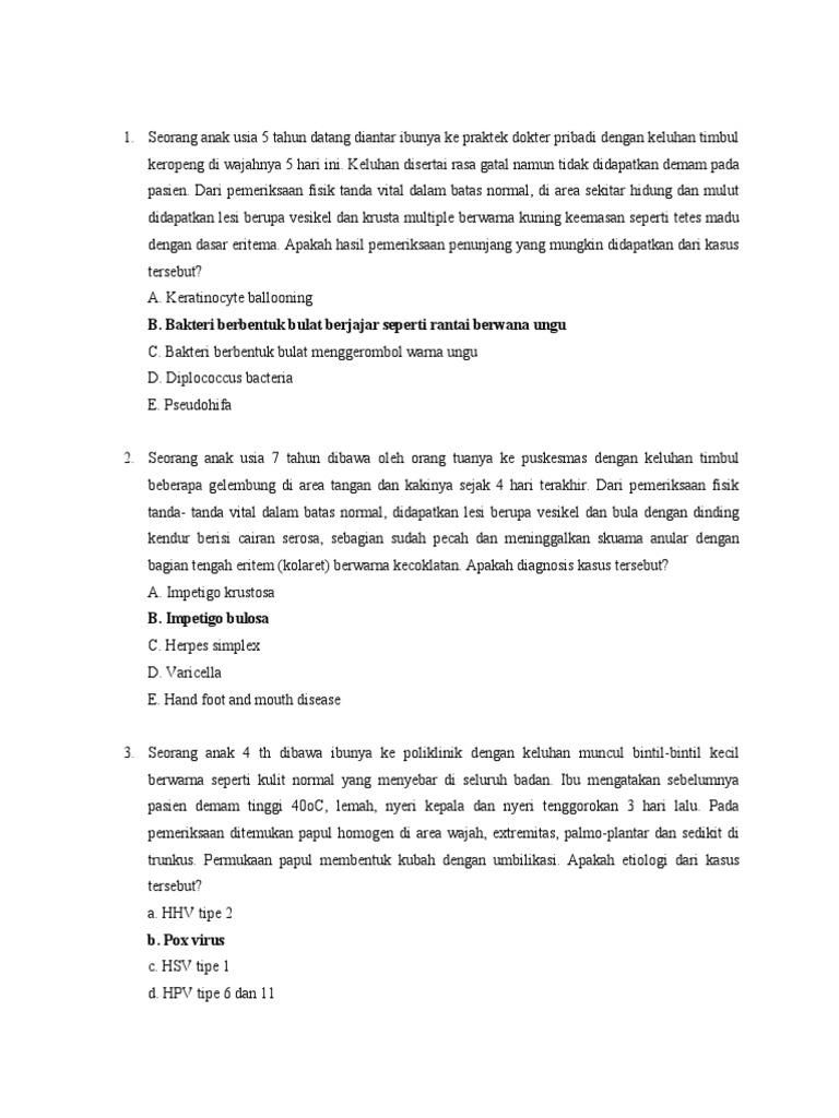 Pembahasan Soal CBT-DV 3 | PDF