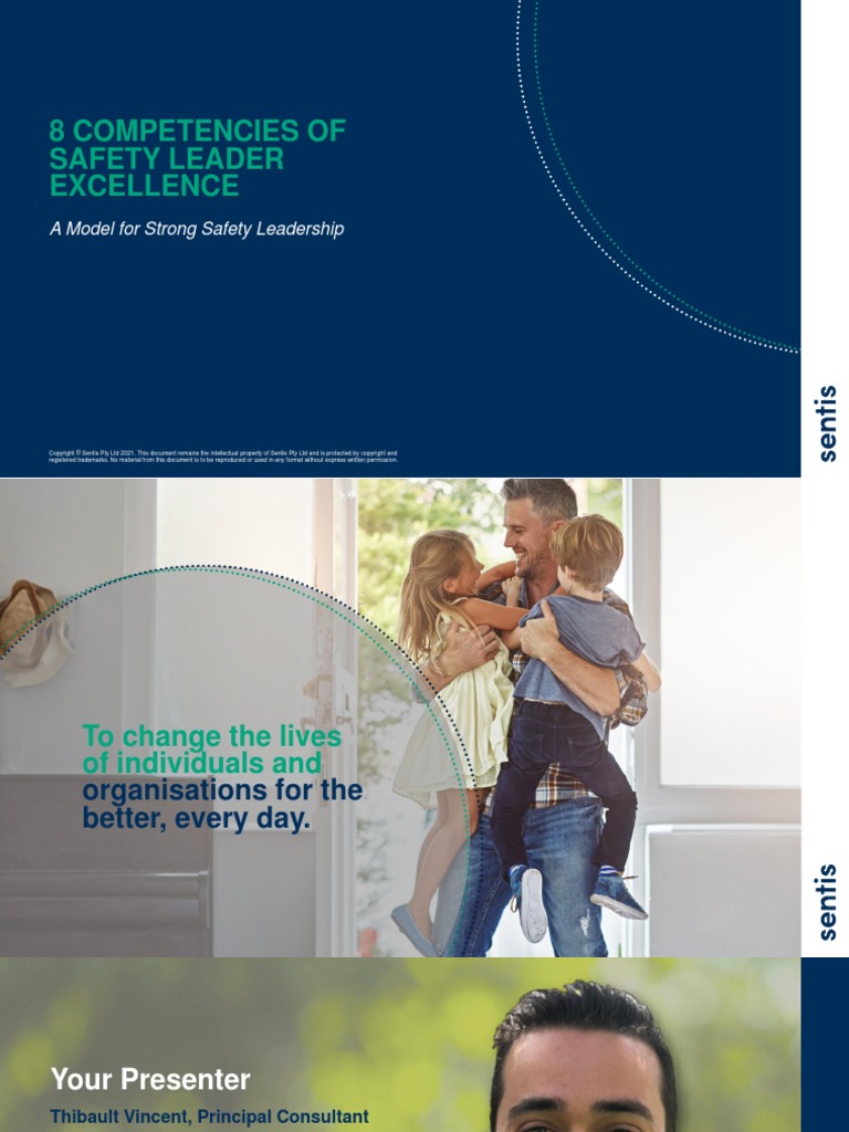 Sentis 8 Competencies of Safety Leader Excellence Webinar Slides 1 ...