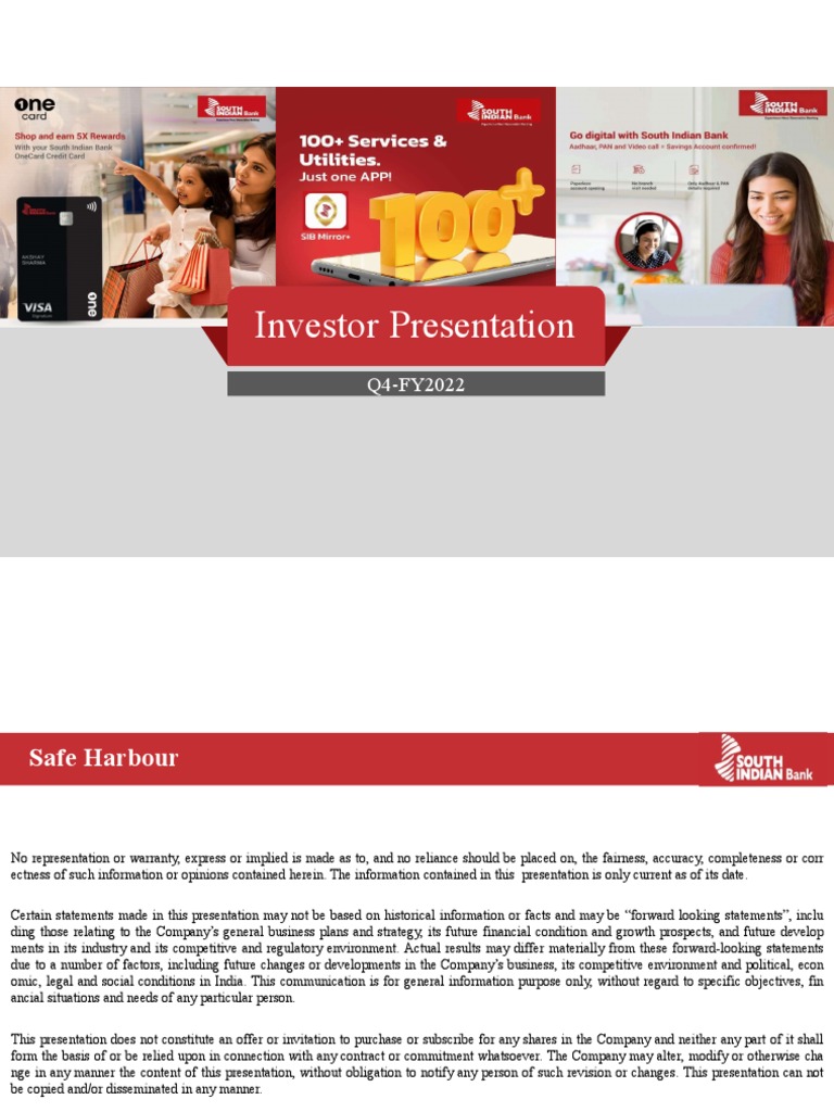 Sib Presentation | PDF | Banks | Small And Medium Sized Enterprises