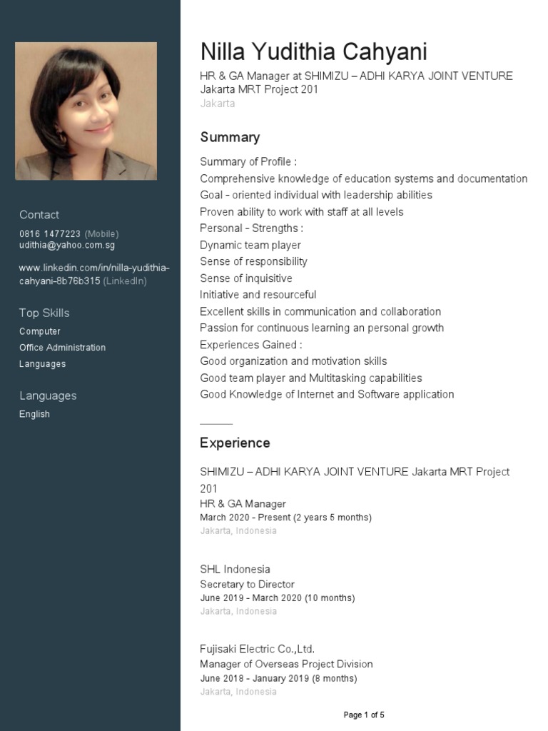 Yudith's CV Updated 2022 | PDF | Medical School | Postgraduate Education