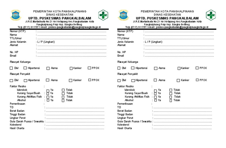 Form Pandu PTM | PDF