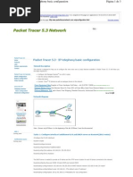 Cisco Networking - IP Phone Configuration in Packet Tracer | PDF | Router (Computing) | Ip Address