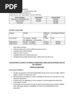 Contoh Contract Rate Hotel | PDF | Business