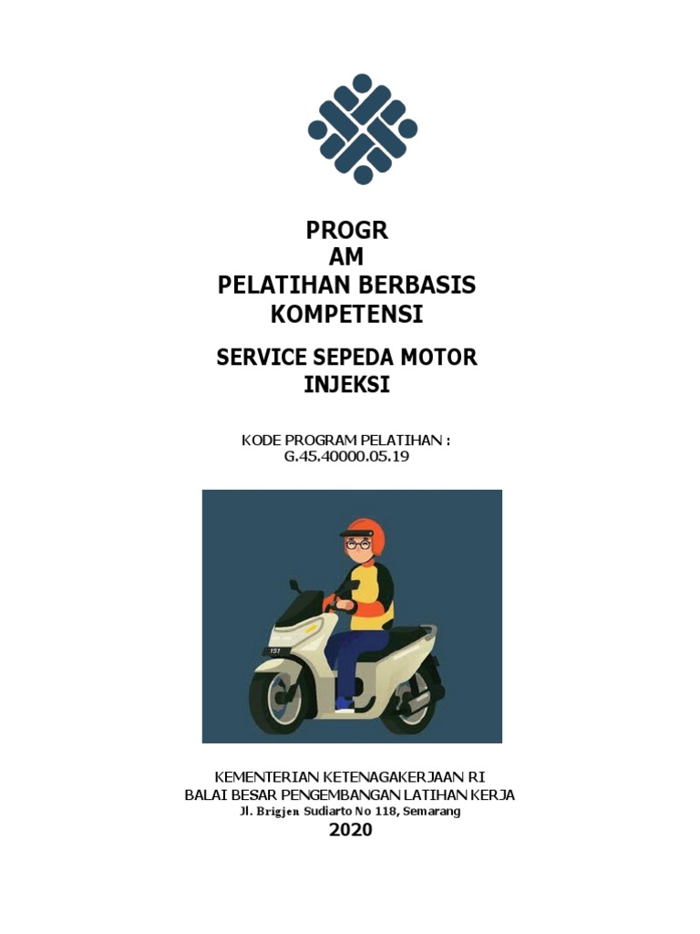 Progr AM Pelatihan Berbasis Kompetensi: Service Sepeda Motor Injeksi | PDF