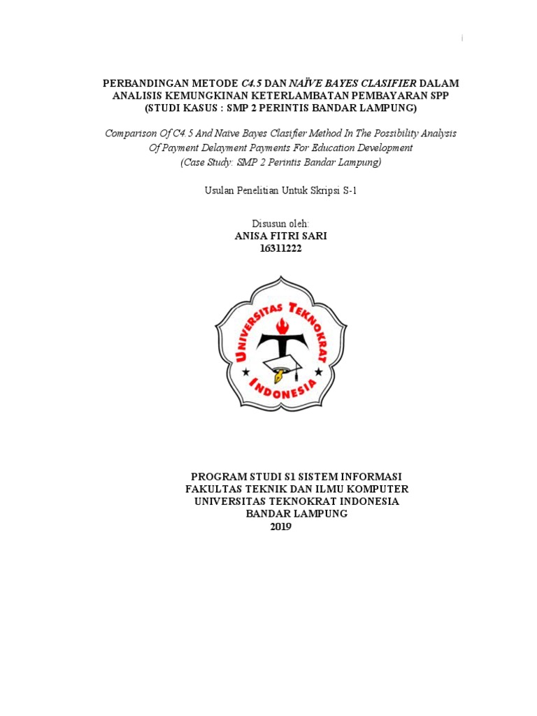 Proposal Anisa Fitri Sari-2 | PDF