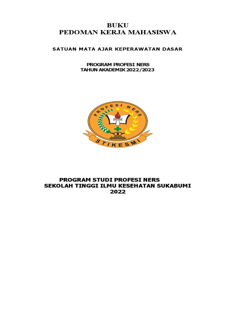 NERS BPKM Keperawatan Dasar 2022-2023 Ganjil | PDF | Seni