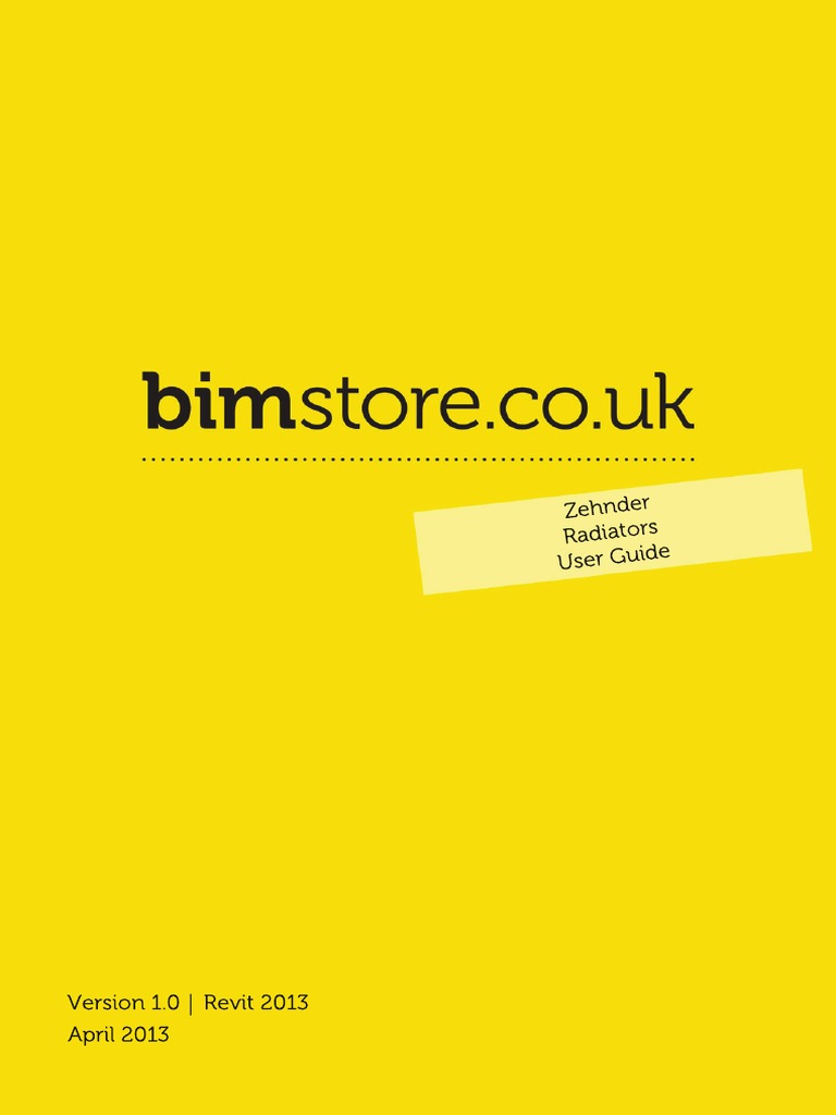 Zehnder - Radiator - User Guide - v1 | PDF