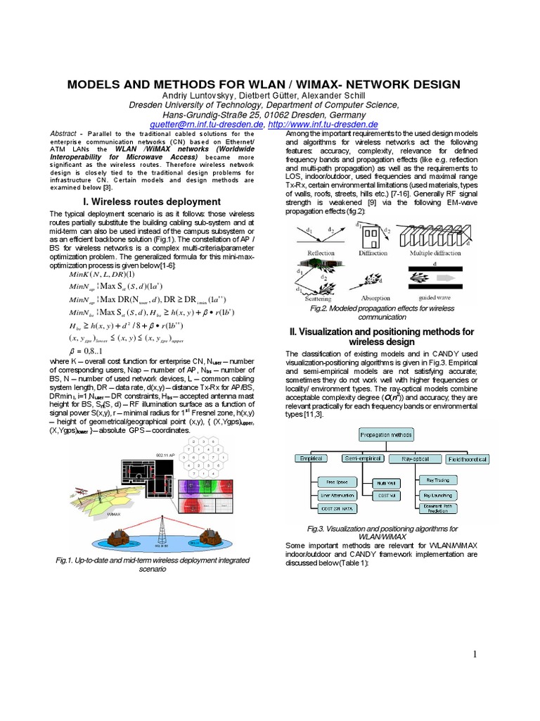 Wi Max | PDF | Computer Network | Wireless Lan