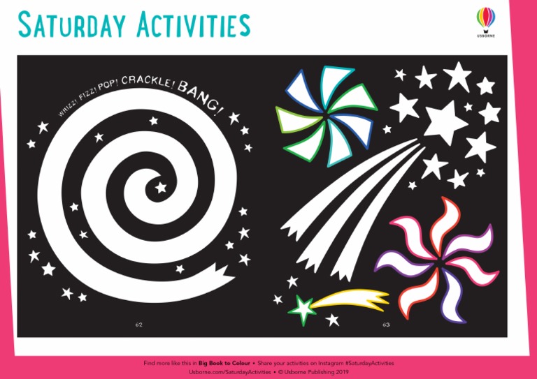 Fireworks Big Book To Colour | PDF
