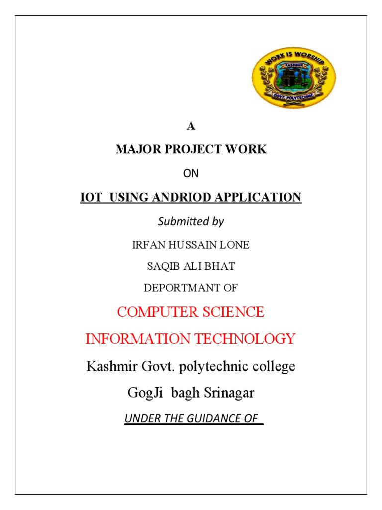 Major Project File | PDF | Arduino | Bluetooth Major Project File | PDF | Arduino | Bluetooth