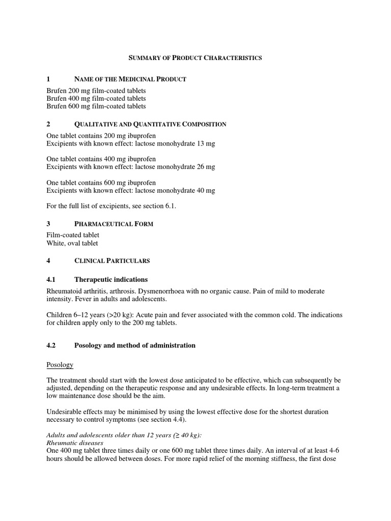 Austifen Dosage and Uses Overview | PDF | Nonsteroidal Anti ...