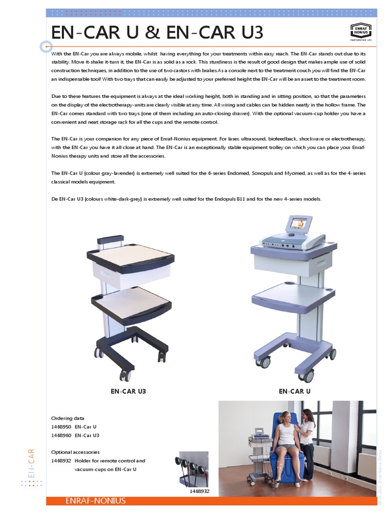 Enraf-Nonius En-Car U en | PDF | Manufactured Goods | Equipment