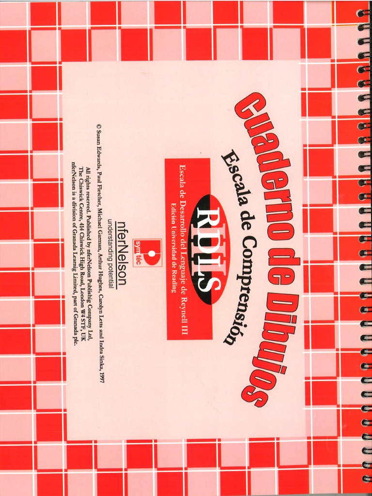 Cuaderno Exploración Reynell | PDF