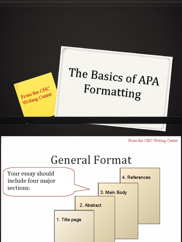 Apa Formatting | PDF | Citation | Encyclopedias