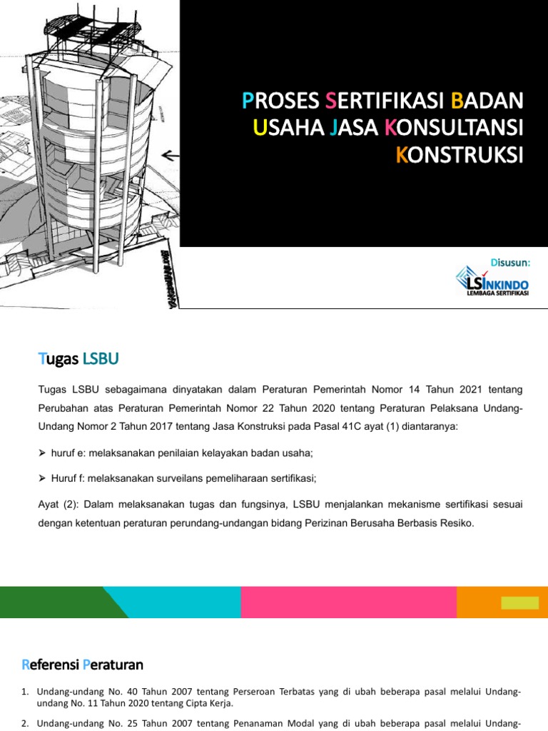Modul Sosialisasi Proses Dan Pedoman Permohonan SBU - 11 November 2021 2 | PDF