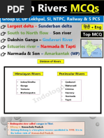 Complete List of Rivers of India PDF | PDF | Earth Sciences | Physical ...