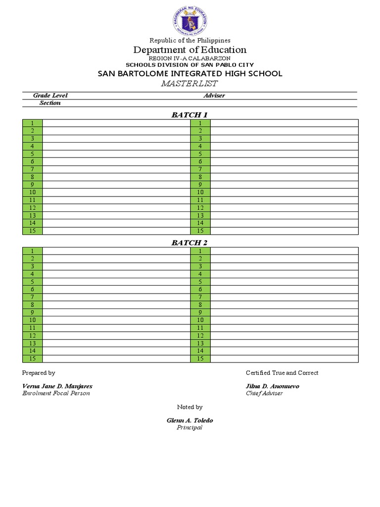 Grade 7 Template | PDF