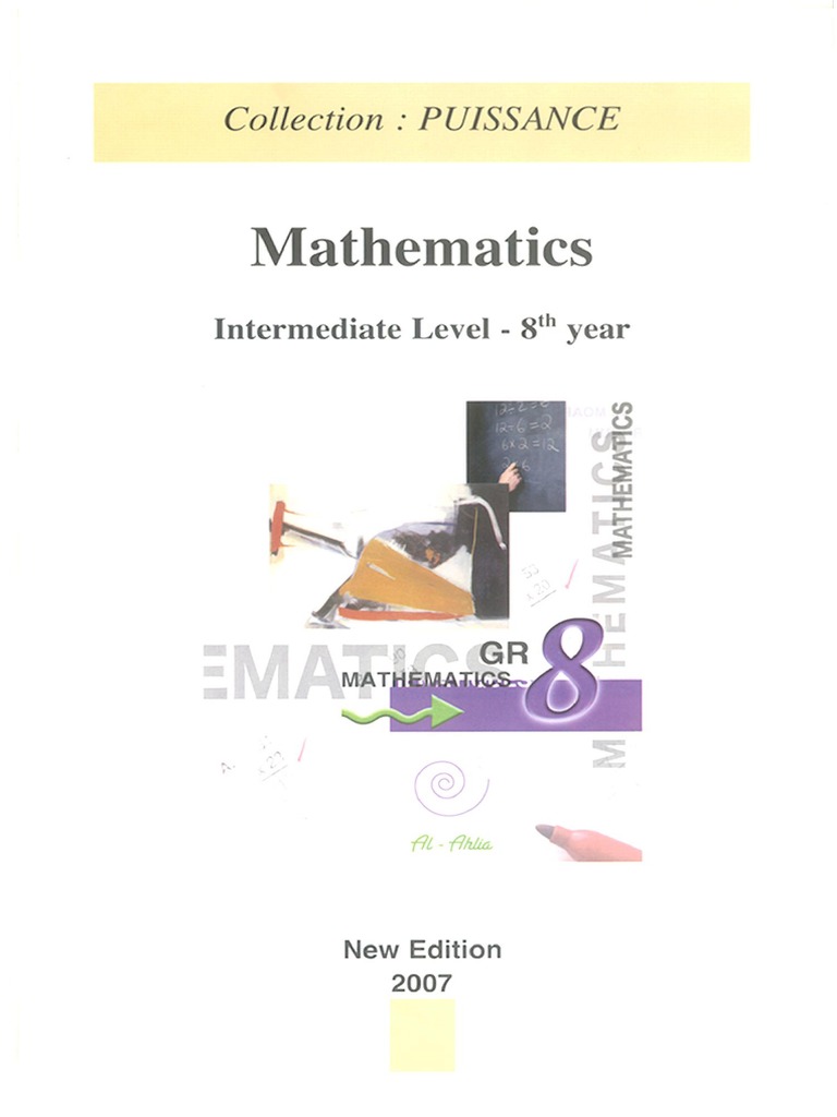 Puissance Mathematics Grade 8 | PDF