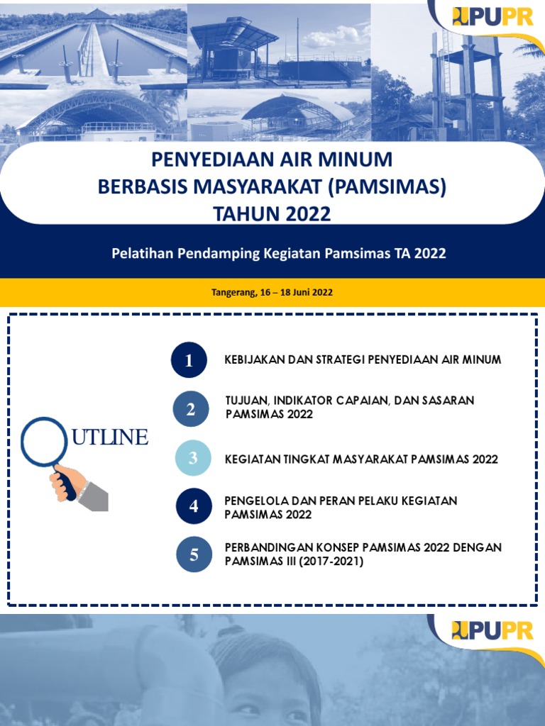 Strategi Pamsimas 2022: Akses Air Minum Berbasis Masyarakat | PDF