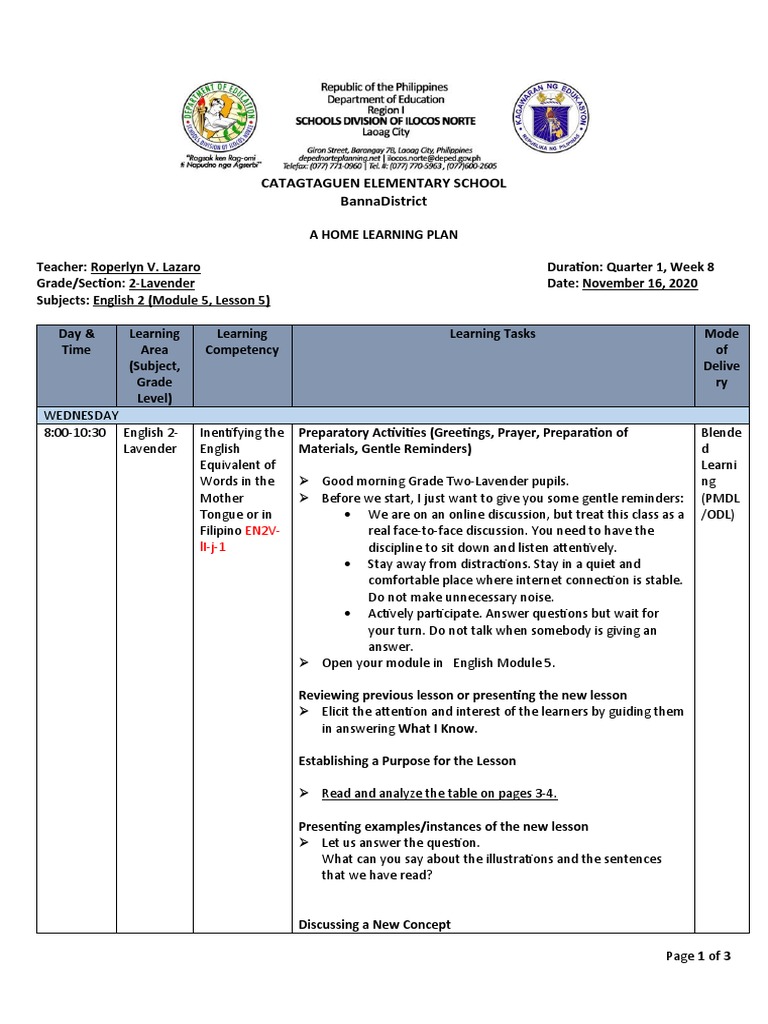ENGLISH Demo | PDF | Learning | Behavior Modification
