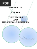 Full Curriculum Studies Notes-1 | PDF