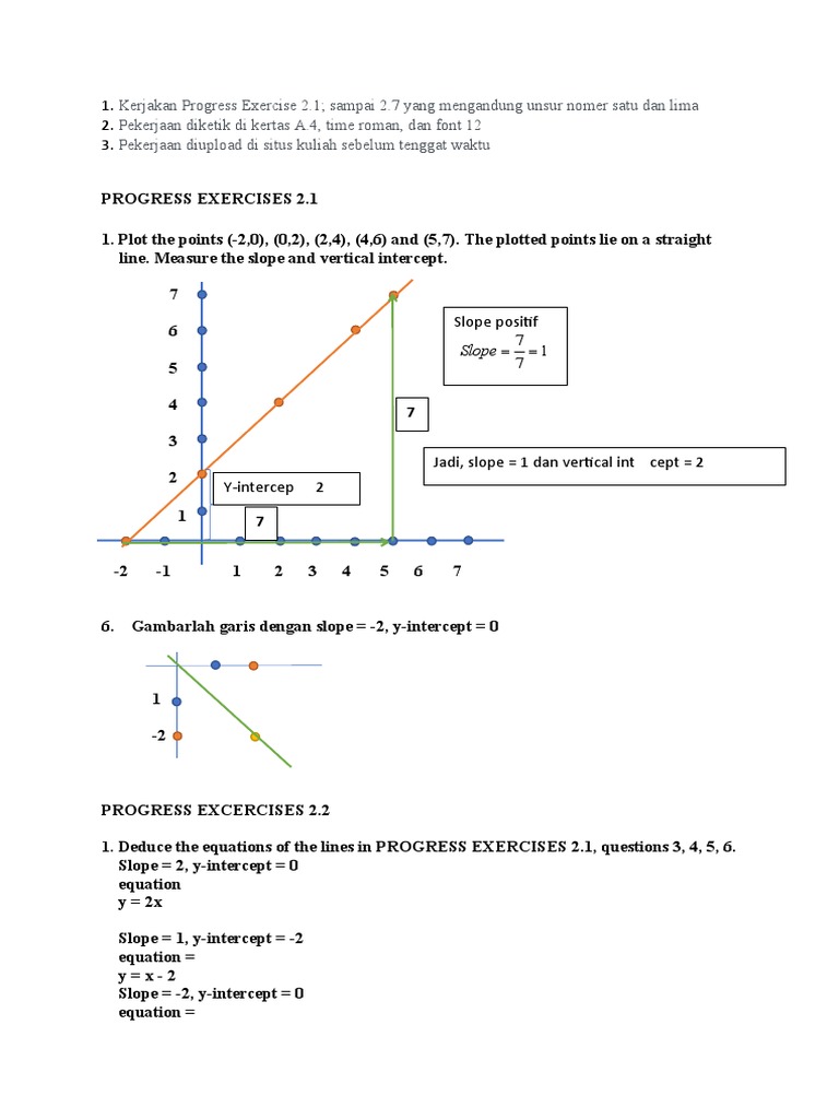Progress Exercise 2 | PDF | Mathematical Objects | Mathematics