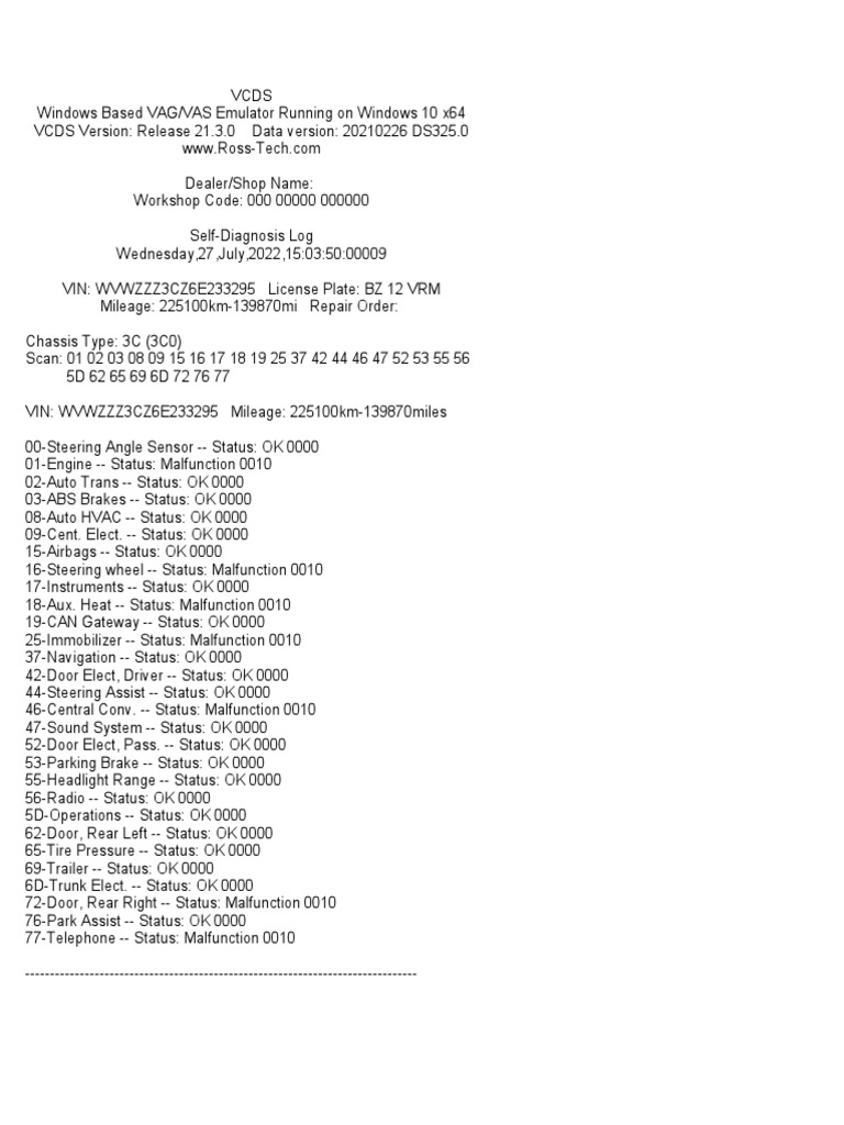 BZ 12 VRM | PDF | Motor Vehicle | Land Vehicles