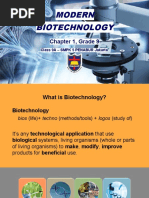 Biotech STE 8 Q2 Lesson 1 Difference Between Traditional and Modern Biotechnology - Final | PDF ...
