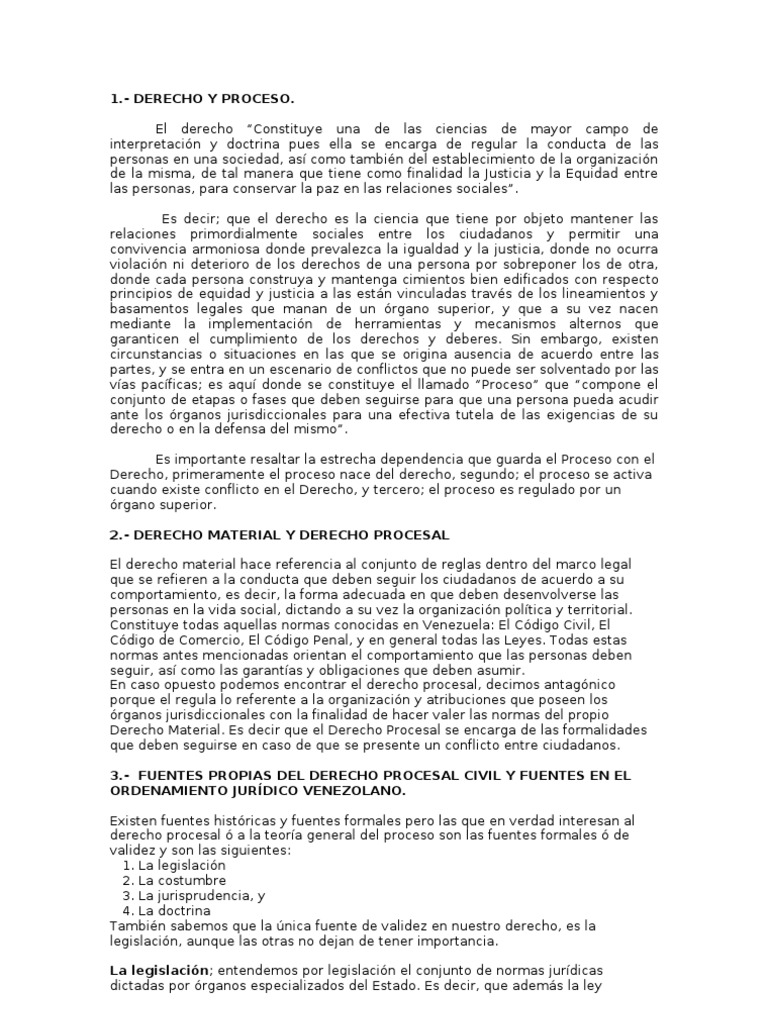 Procesal Civil Completo | PDF | Ley procesal | Jurisdicción