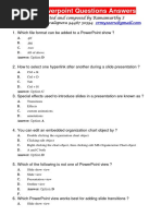 100 MCQ of Adobe PageMaker | PDF | Adobe Photoshop | Graphic Design