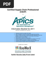 APICS CPIM Self-Study Resources: CPIM Exam Content Manual | PDF ...