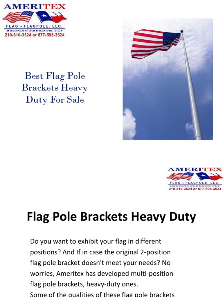 Best Flag Pole Brackets Heavy Duty For Sale | PDF | Home & Garden