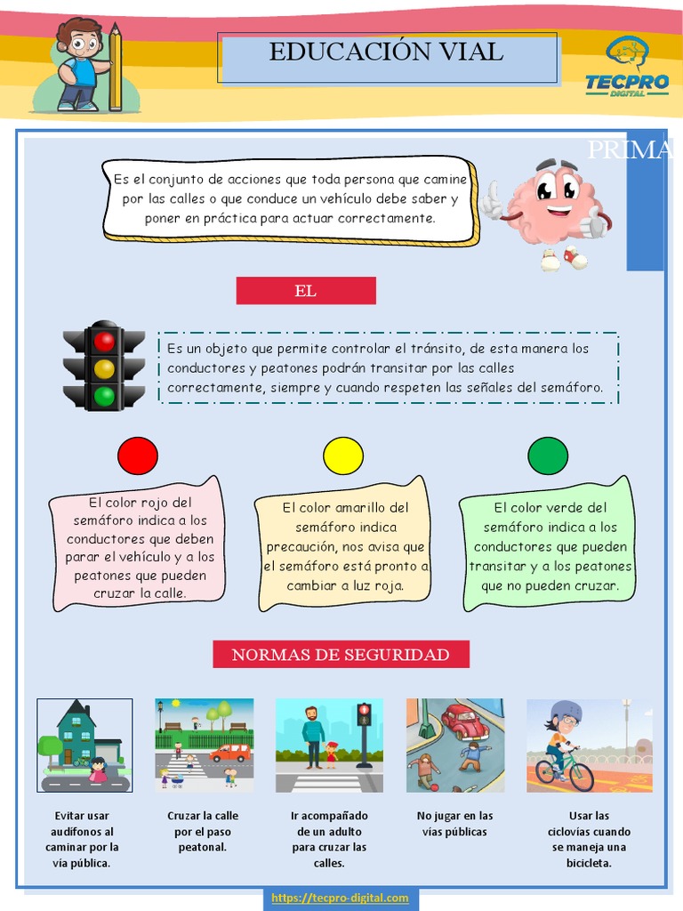 Educación Vial-1y2Primaria | PDF