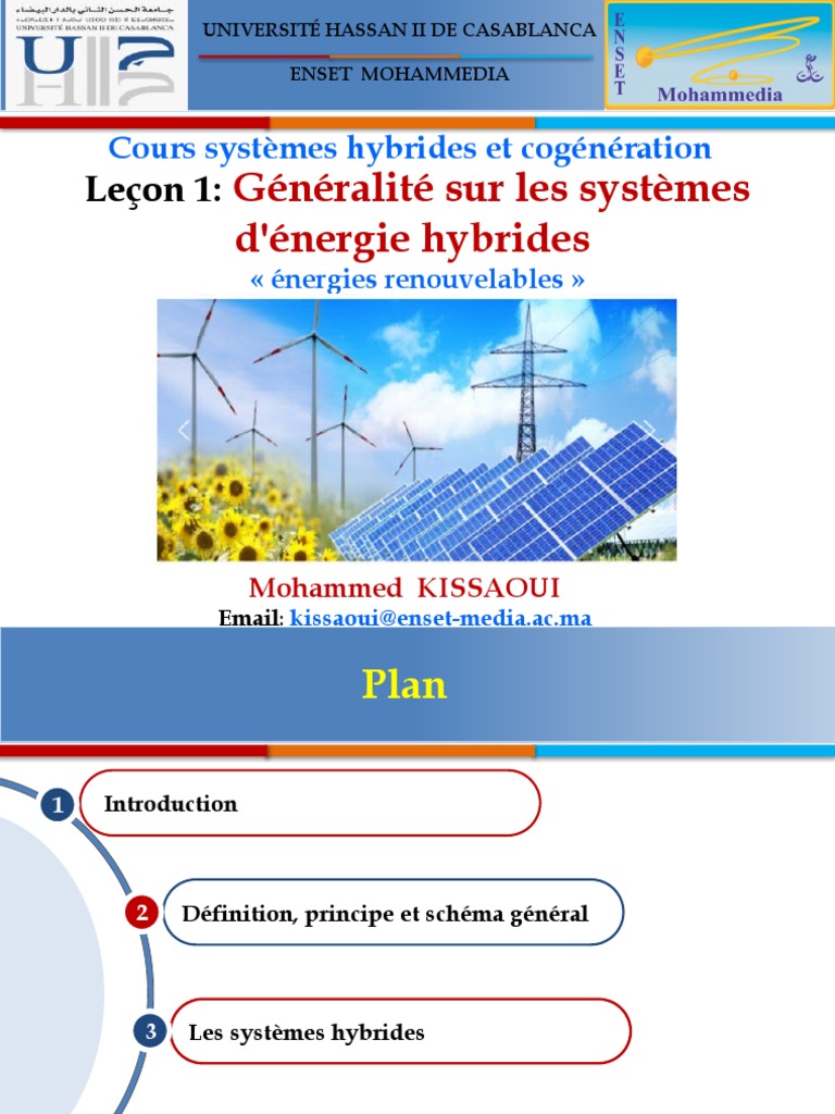 1 - Géneralité Sur Les Systemes Hybrides | PDF | Stockage de l'énergie ...