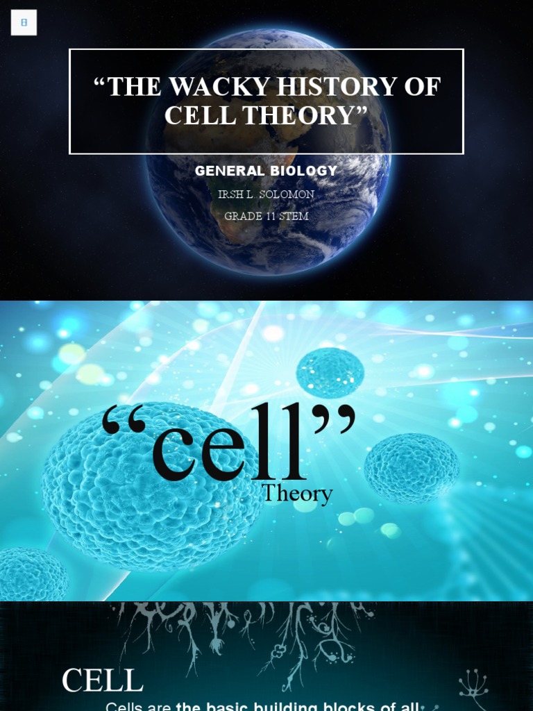 The Wacky History of Cell Theory | PDF | Microscopy | Science