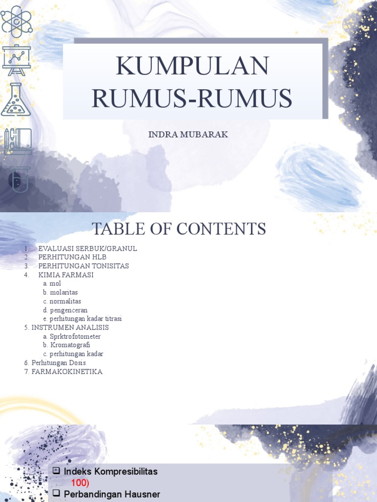 Rumus Rumus | PDF