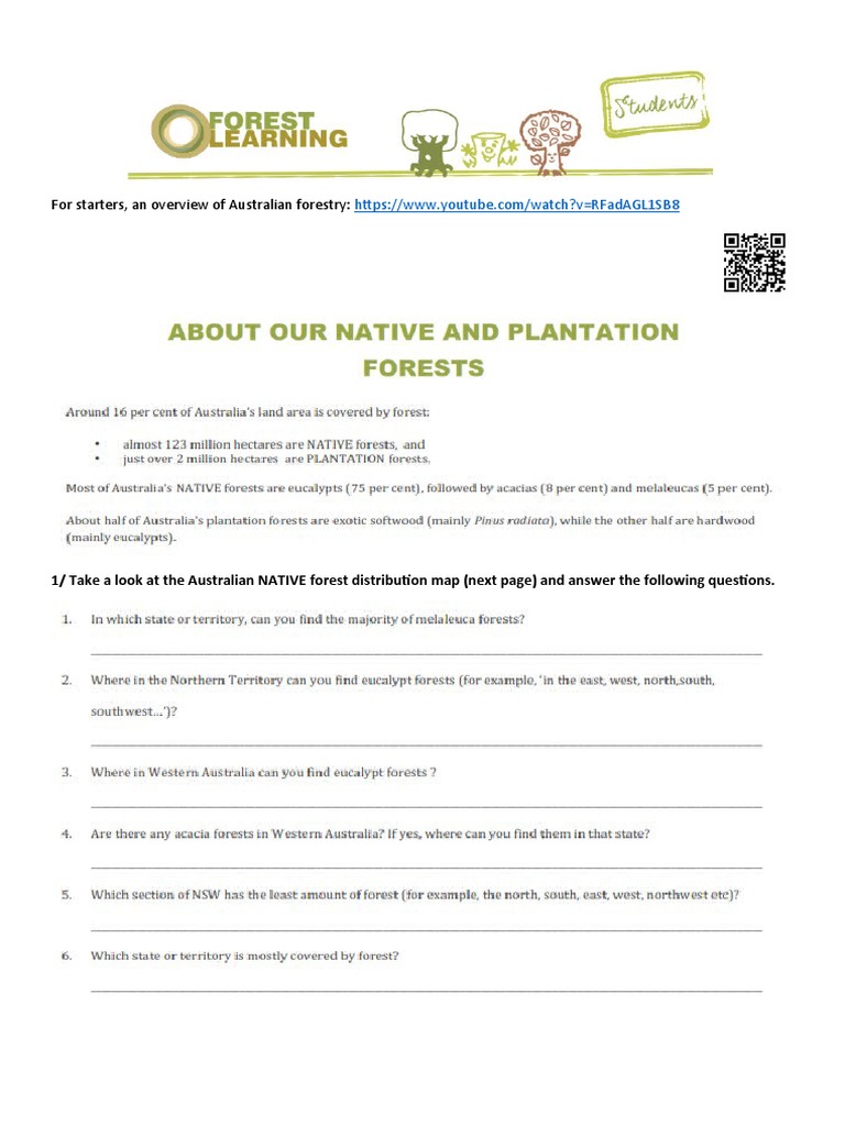Native and Plantation Forests in AUSTRALIA | PDF | Hardwood | Seed