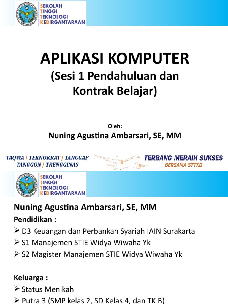 APLIKOM Sesi 1 | PDF