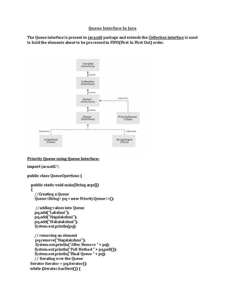 Queue - Notes | PDF | Queue (Abstract Data Type) | Algorithms And Data ... Queue - Notes | PDF | Queue (Abstract Data Type) | Algorithms And Data ...