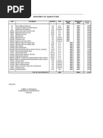 Boq Format For Residential Building | PDF | Concrete | Plumbing
