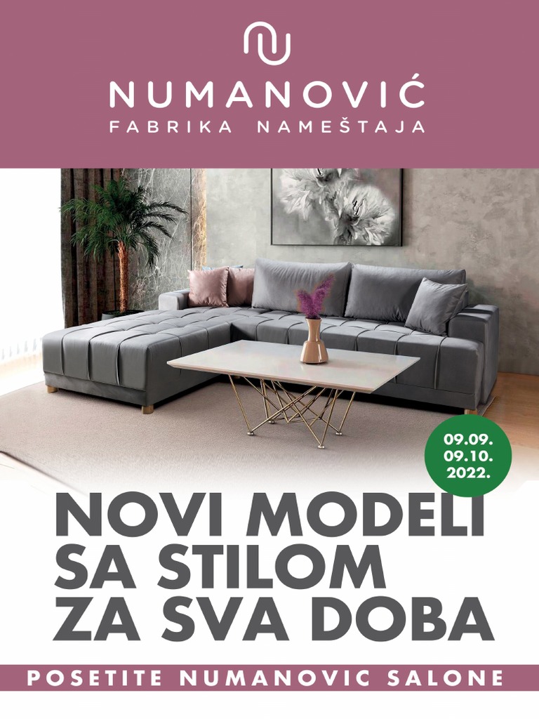 Katalog Numanovic Namestaj Sep 2022 | PDF
