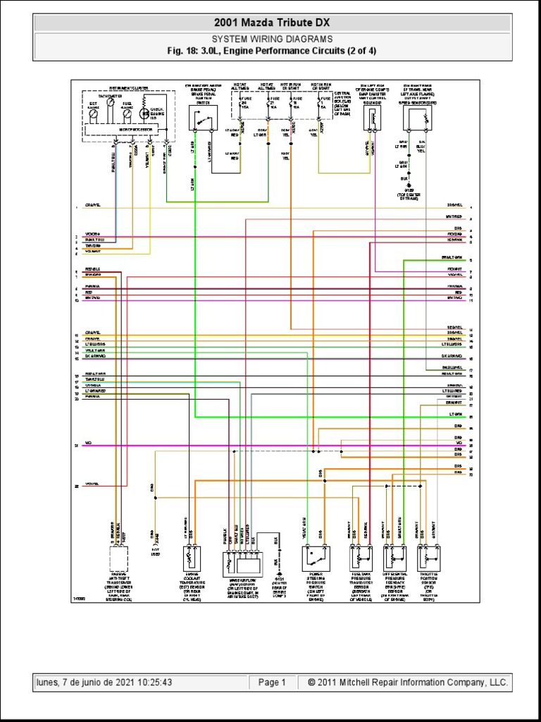 Mazda Etude Wiring Diagram