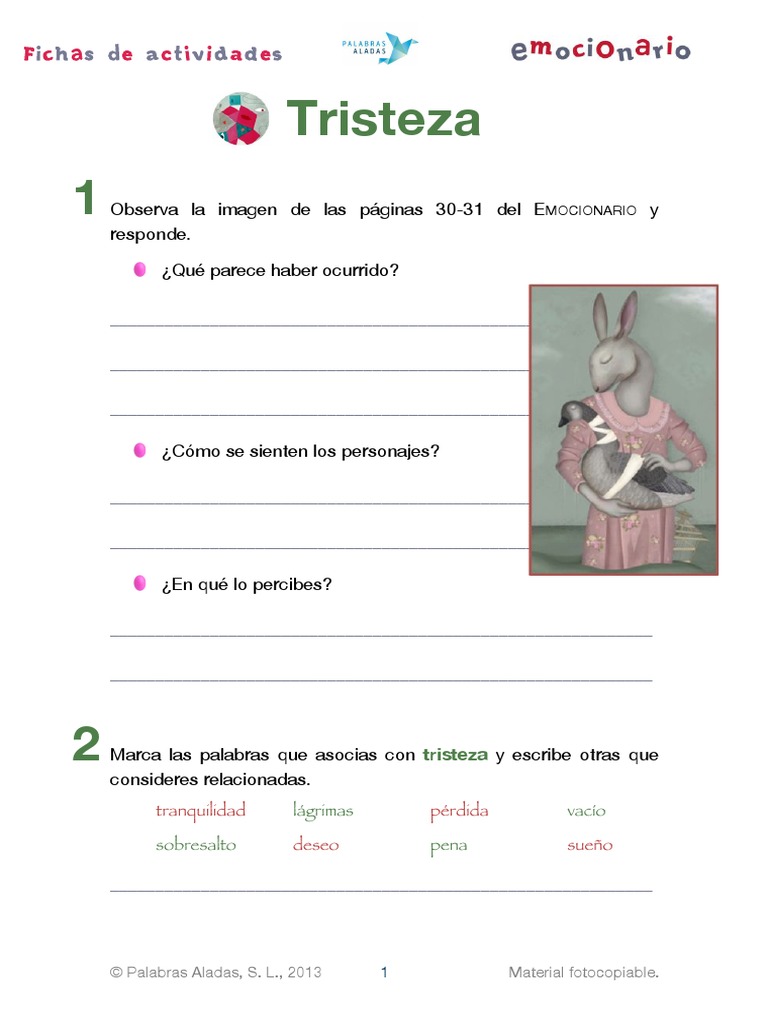 Emocionario 42 Fichas (061-080) | PDF | Las emociones | Sicología