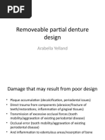 Partial Denture Clasp Guide | PDF | Dental Anatomy | Dentistry Branches