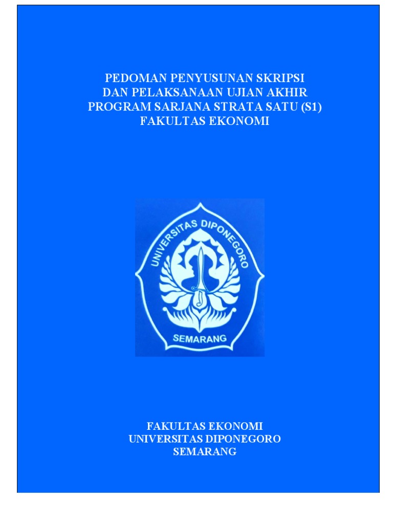 Pedoman Penyusunan Skripsi | PDF