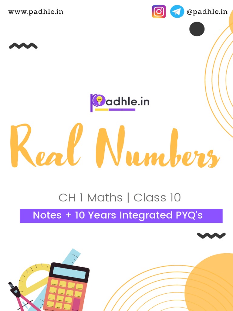 Real Numbers Class 10 - Integrated PYQs - 1 | PDF | Numbers | Rational ...