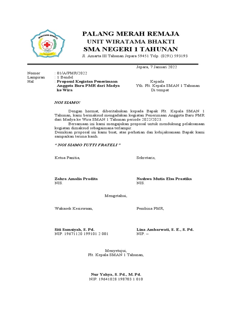 Revisi 1 Proposal Pab PMR | PDF